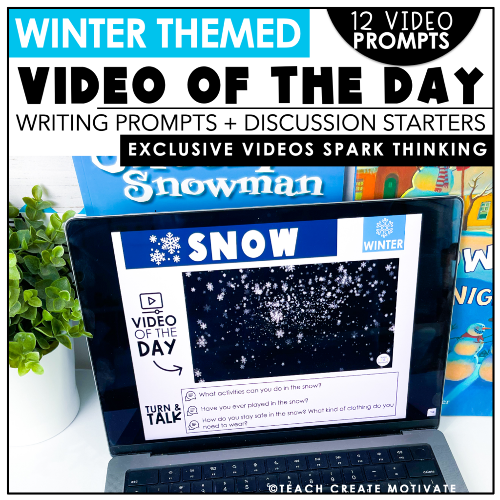 Video of the Day - Winter Writing Prompts and Discussion Starters ...